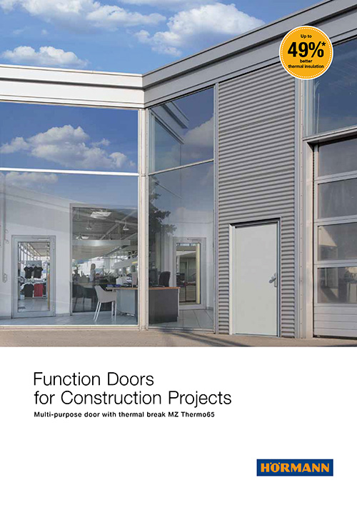 Function doors for construction projects | Hormann.co.uk
